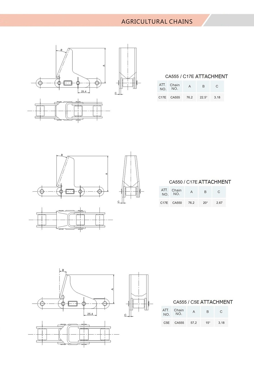 OCM MX SERIES AGRICULTURAL CHAIN