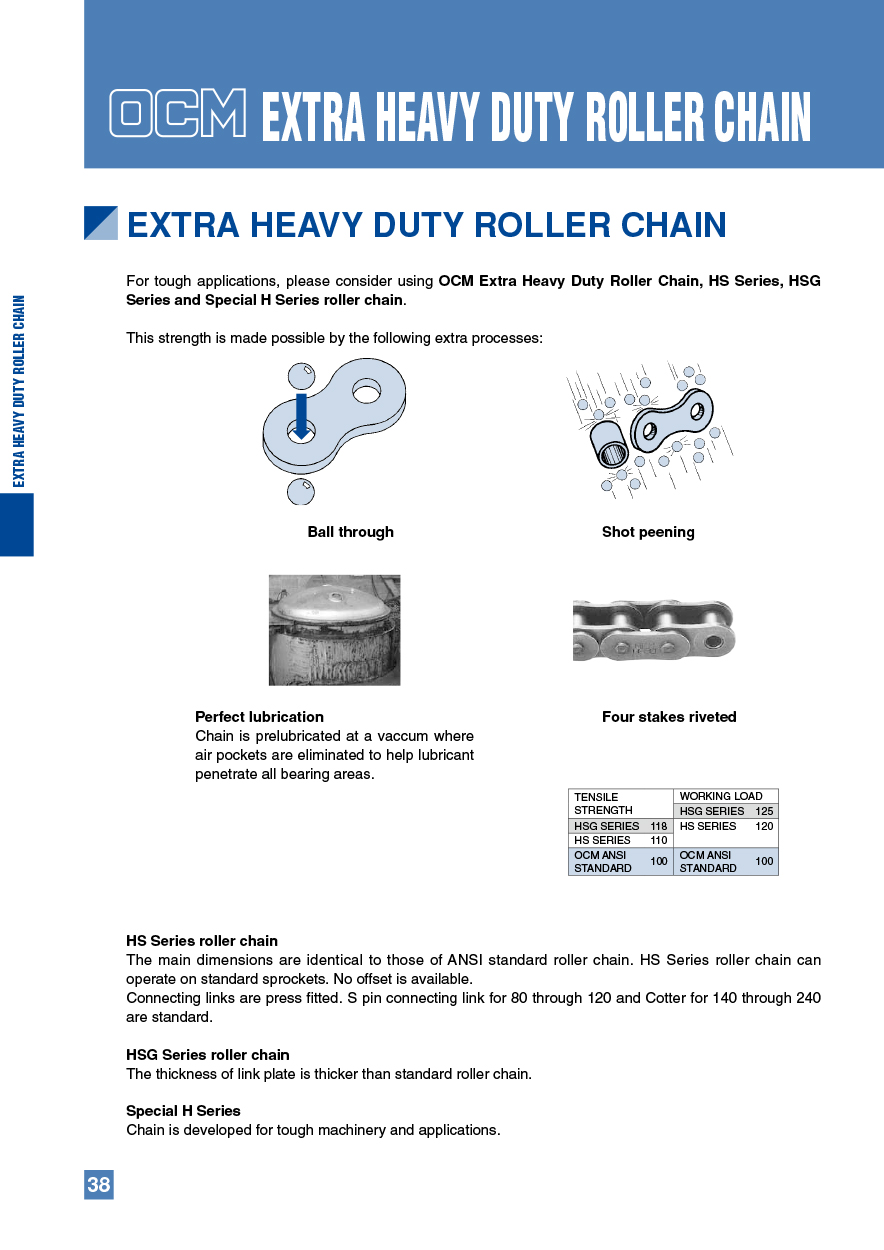 EXTRA HEAVY DUTY CHAIN