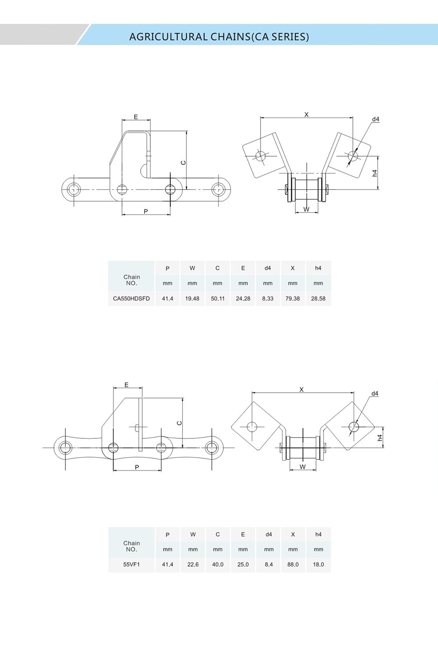 OCM MX SERIES AGRICULTURAL CHAIN