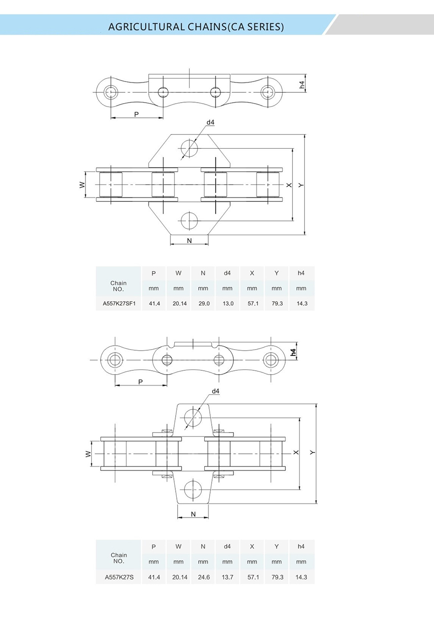 OCM MX SERIES AGRICULTURAL CHAIN